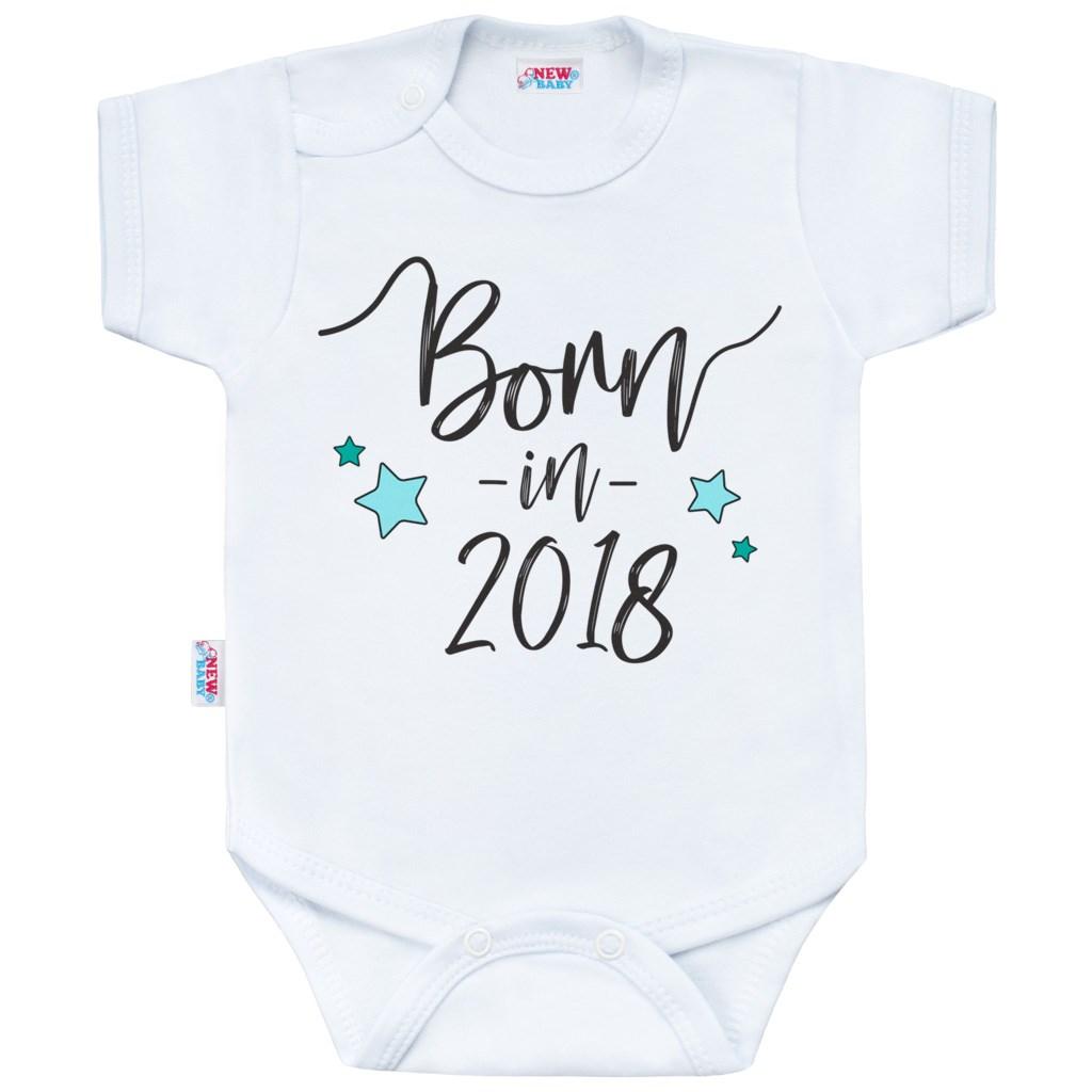 dojčenské body born in 2018 , Barva - Biela, New Baby | Nákupy Deťom SK
