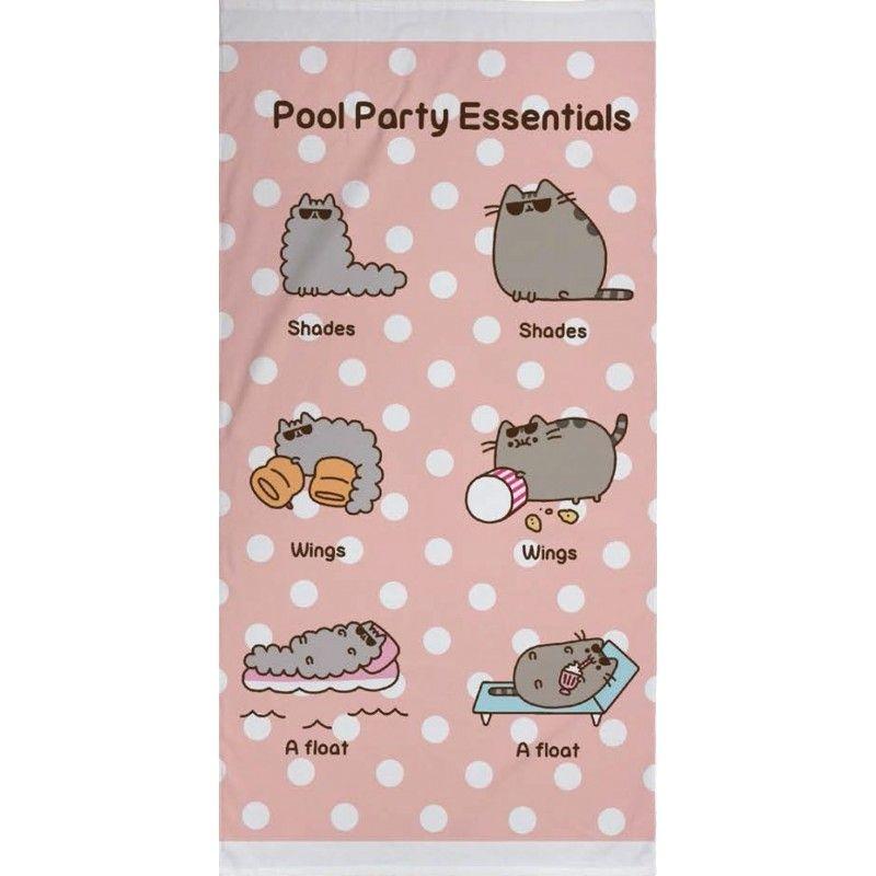 Dětská osuška Pusheen Pool Party , Rozměr textilu - 70x140 | Nákupy ...
