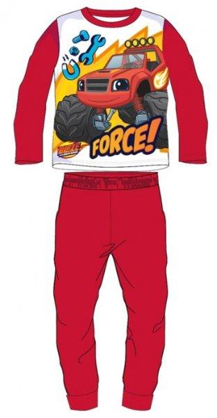 Detské pyžamo Monster truck , Barva - Červená | Nákupy Deťom SK