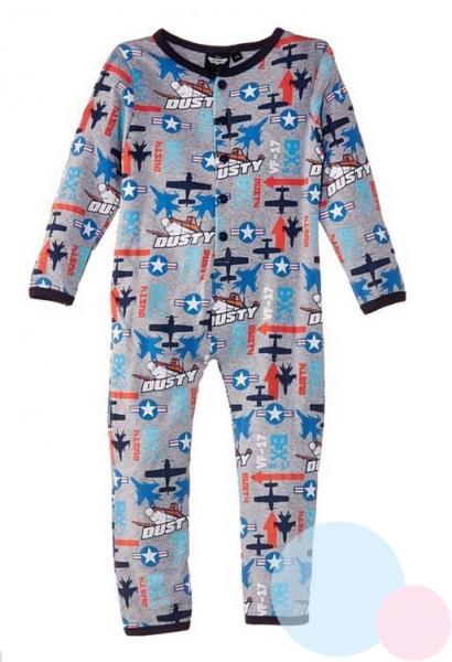 Detské pyžamo Lietadlá , Barva - Šedá | Nákupy Deťom SK