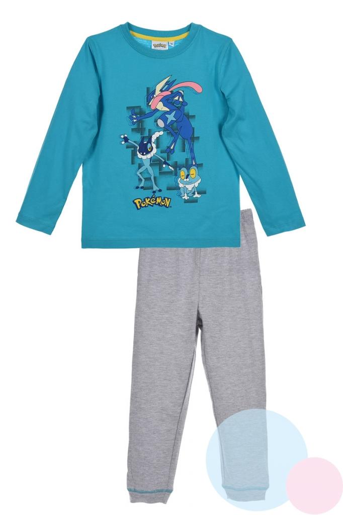 dětské pyžamo pokemon , Barva - Šedo-modrá | Nákupy Deťom SK