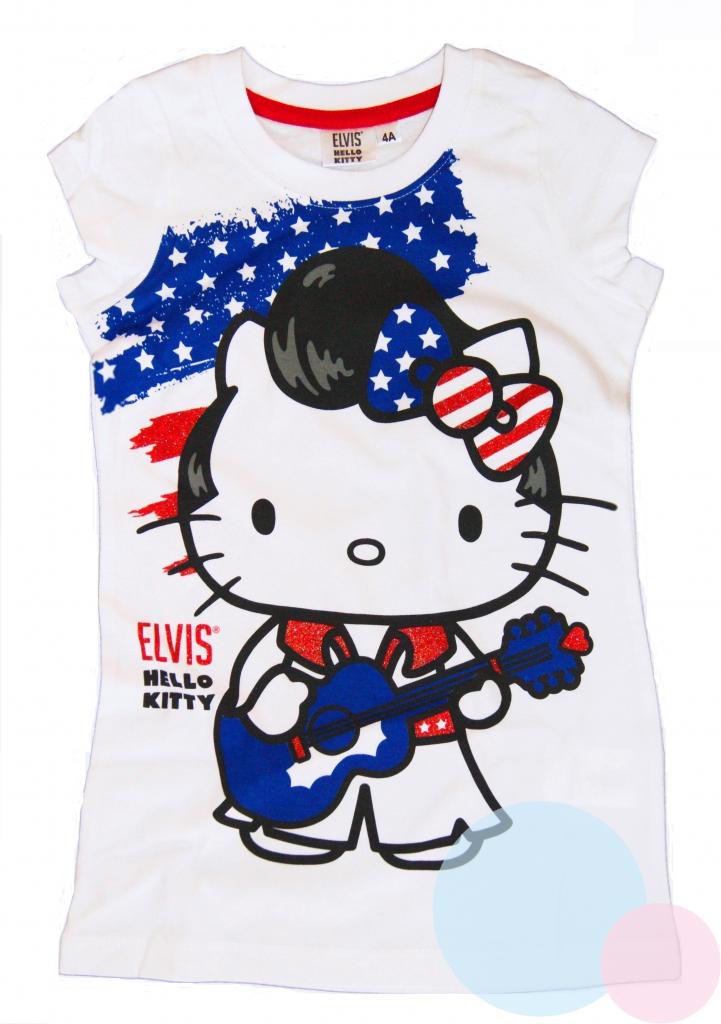 detské triko Hello Kitty , Barva - Biela, Sun City | Nákupy Deťom SK